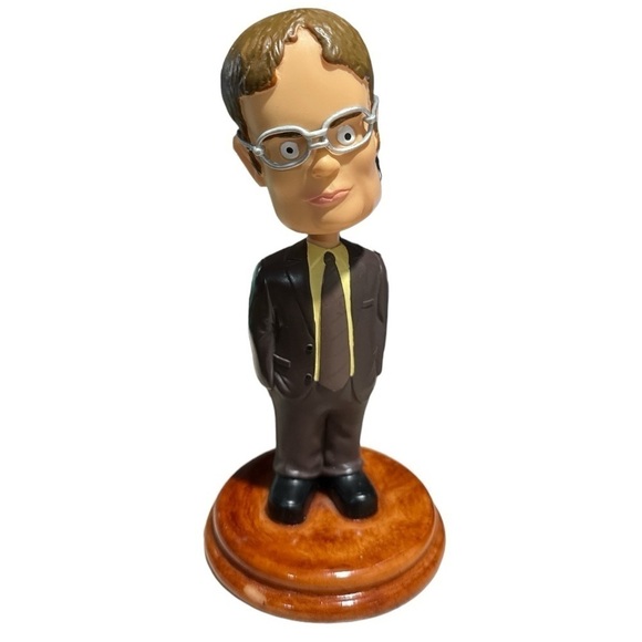 Office | Dwight Bobble Head Desktop Decor The Office Paperweight ...